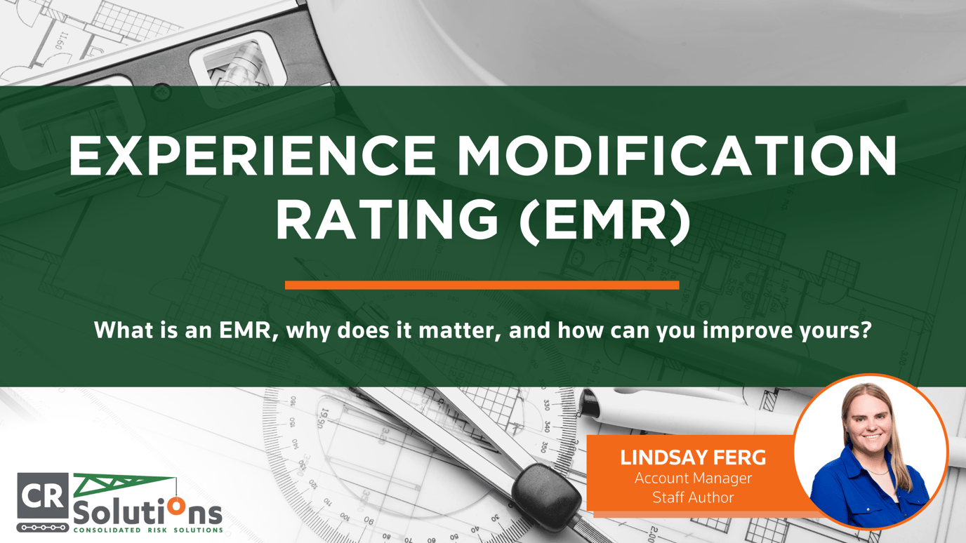 Where can I find my company's EMR or experience modification rating?